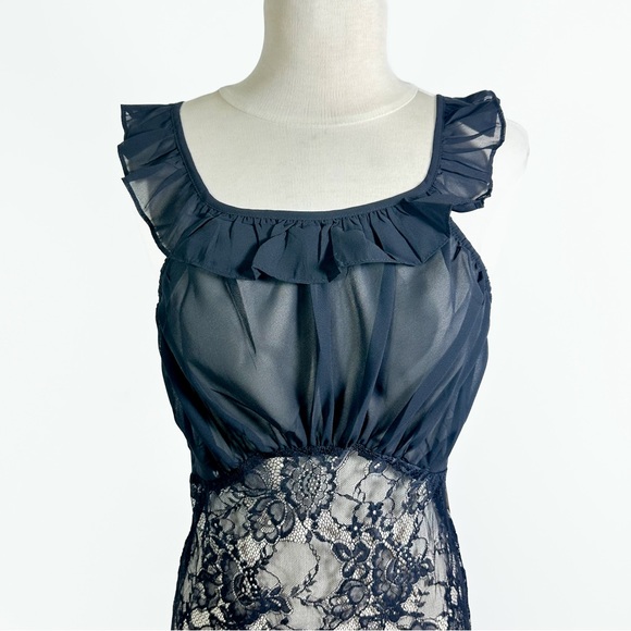 Anthropologie | Dresses | By Anthropologie Sheer Lace Midi Dress Nwt | Poshmark